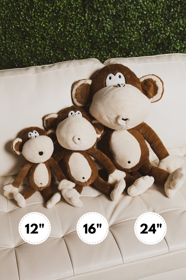 Bobby Jack Plush Monkey - 16in – Bobby Jack Brand