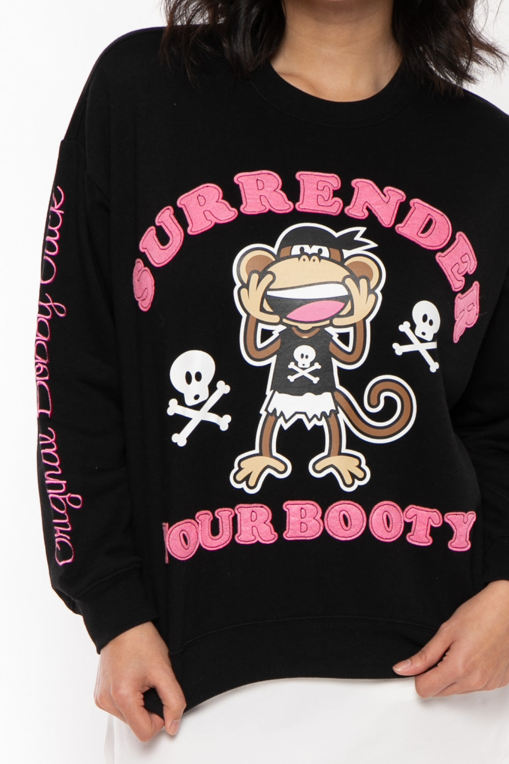 Surrender - Bobby Jack Oversized Premium Sweatshirt - Black – Bobby ...